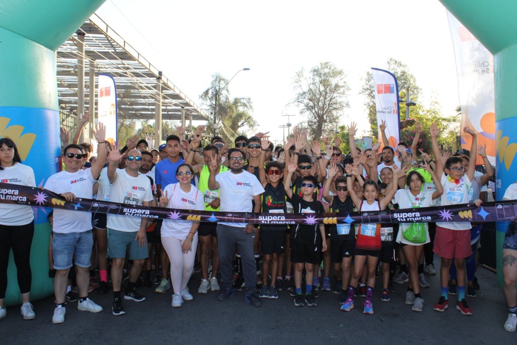 Más de 800 personas superaron su marca con corrida familiar del Mindep-IND Atacama | Radio ...